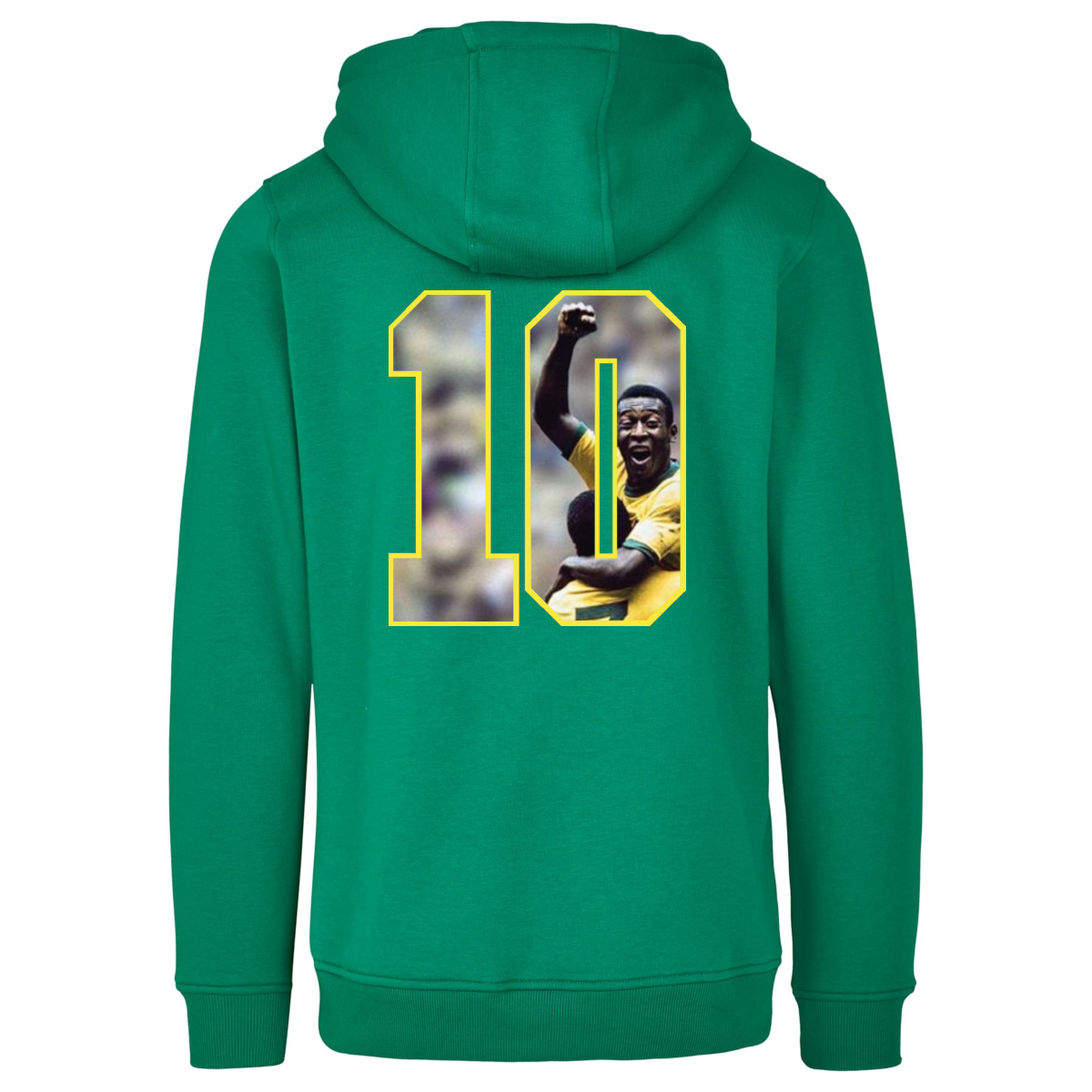 FC Eleven - Pelé O Rei Kapuzenpulli - Grun - Spezialist in Vintage ...
