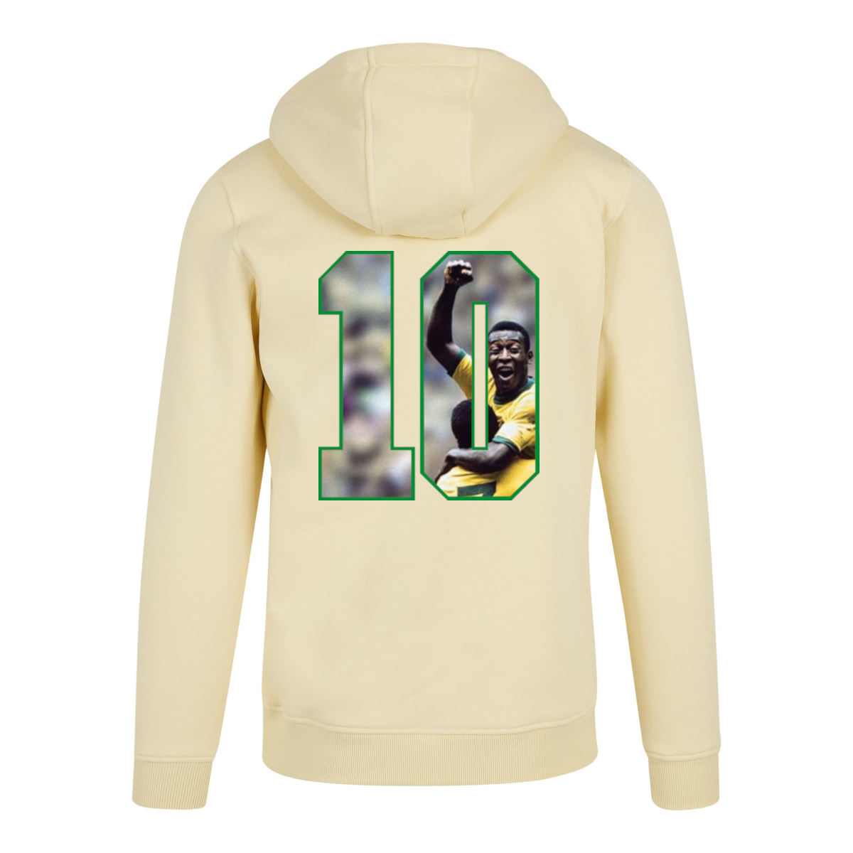 FC Eleven - Pelé O Rei Kapuzenpulli - Gelb - Spezialist in Vintage ...