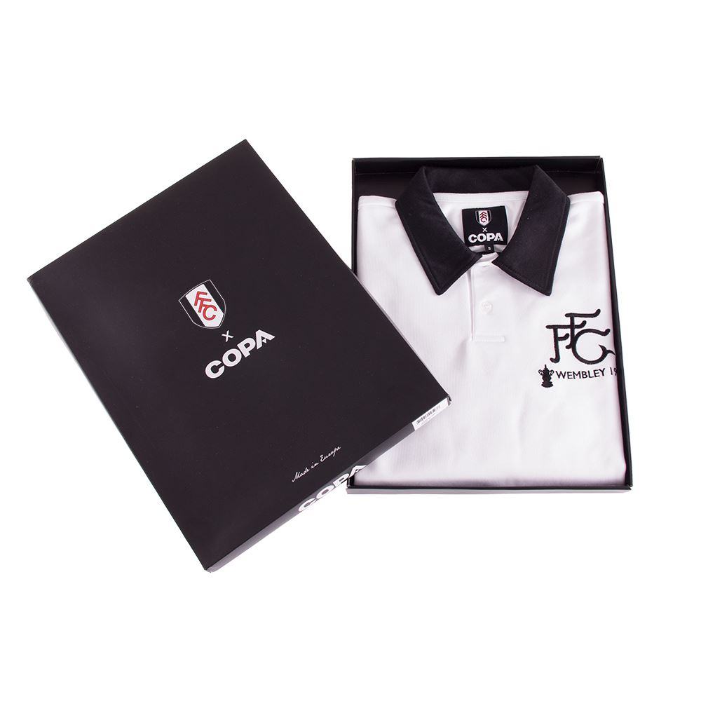 Fulham Retro Fussball Trikot 1975 - Spezialist in Vintage Fußball ...