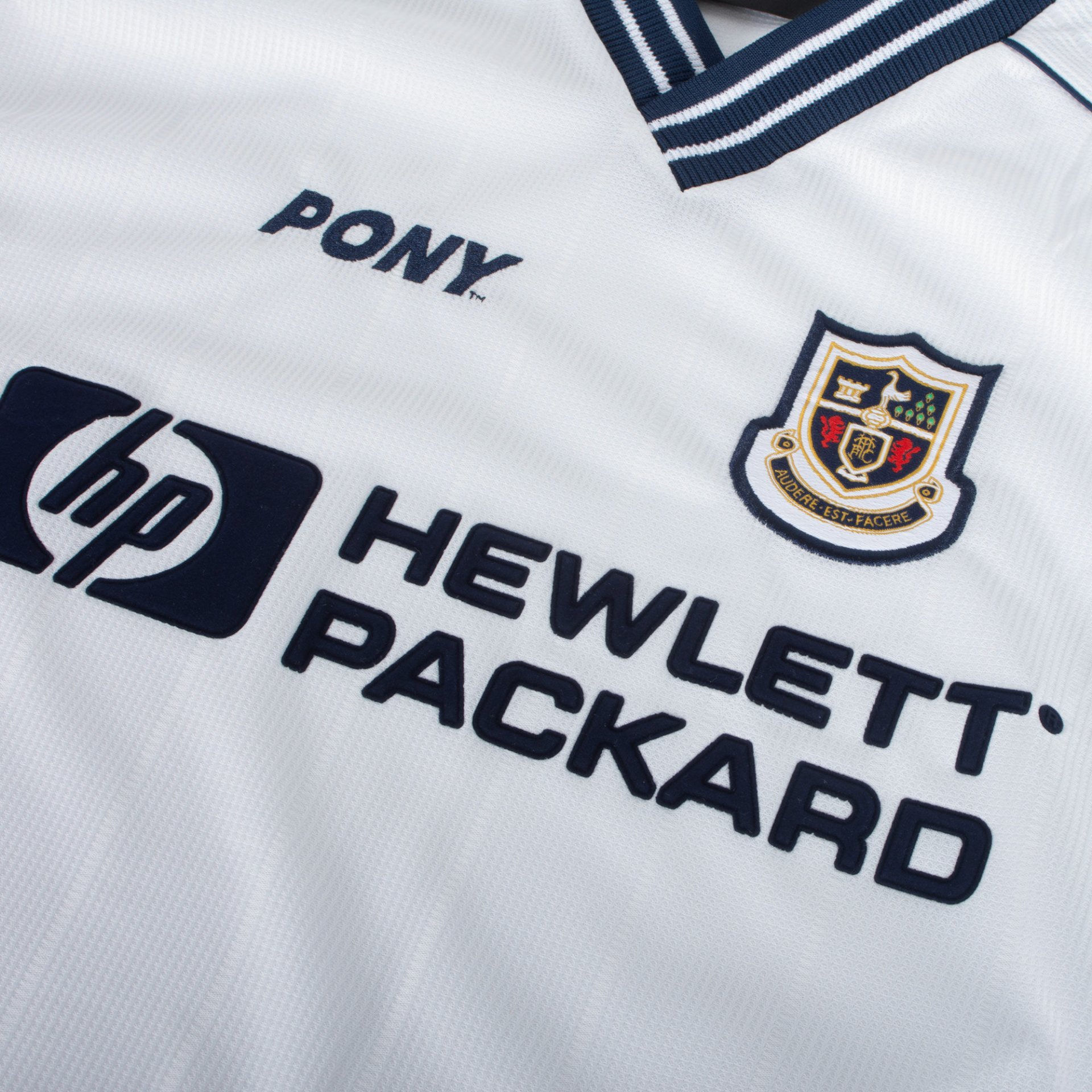 Pony Tottenham Hotspur Retro Fußball Trikot 1996-1998 + Sheringham 10 ...